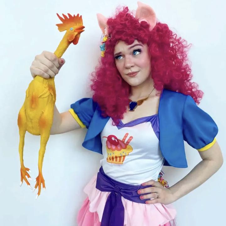 Fun fact: I decided to cosplay Cozy Glow when Lavs showed me this ...