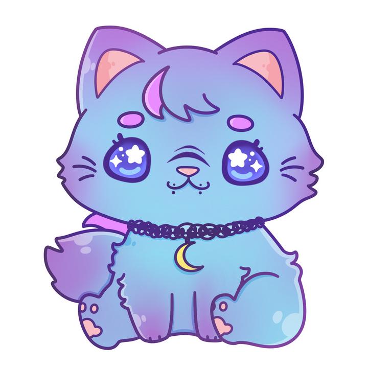 🦄 @merr.cat - Blue - TikTok